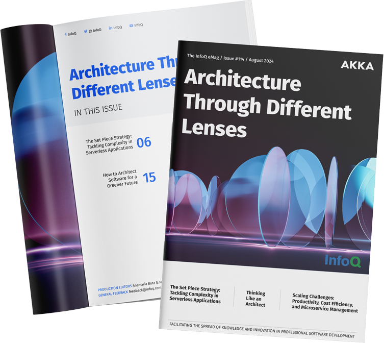 The InfoQ eMag: Architecture Through Different Lenses